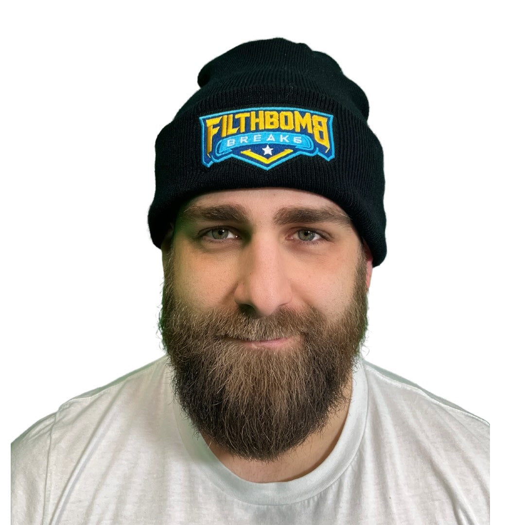 ORIGINAL FILTHBOMB LOGO BEANIE HAT – Filthbomb Breaks